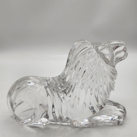Waterford Crystal | Accents | 7 Waterford Crystal Lion Animal Cat ...